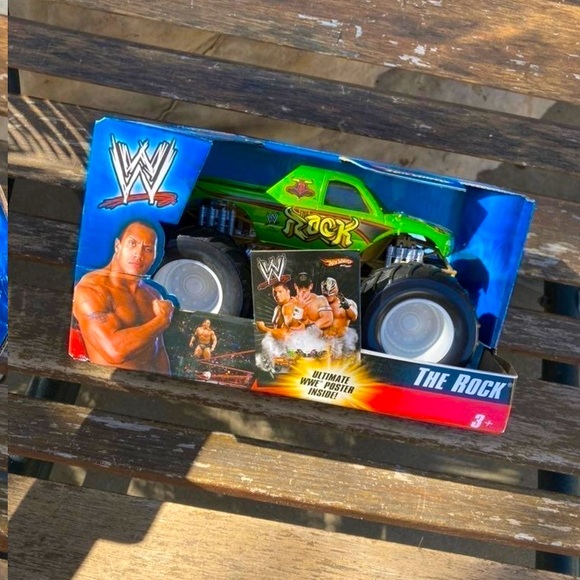 WWE | Toys | 206 Wwe Hot Wheels Monster Jam The Rock | Poshmark